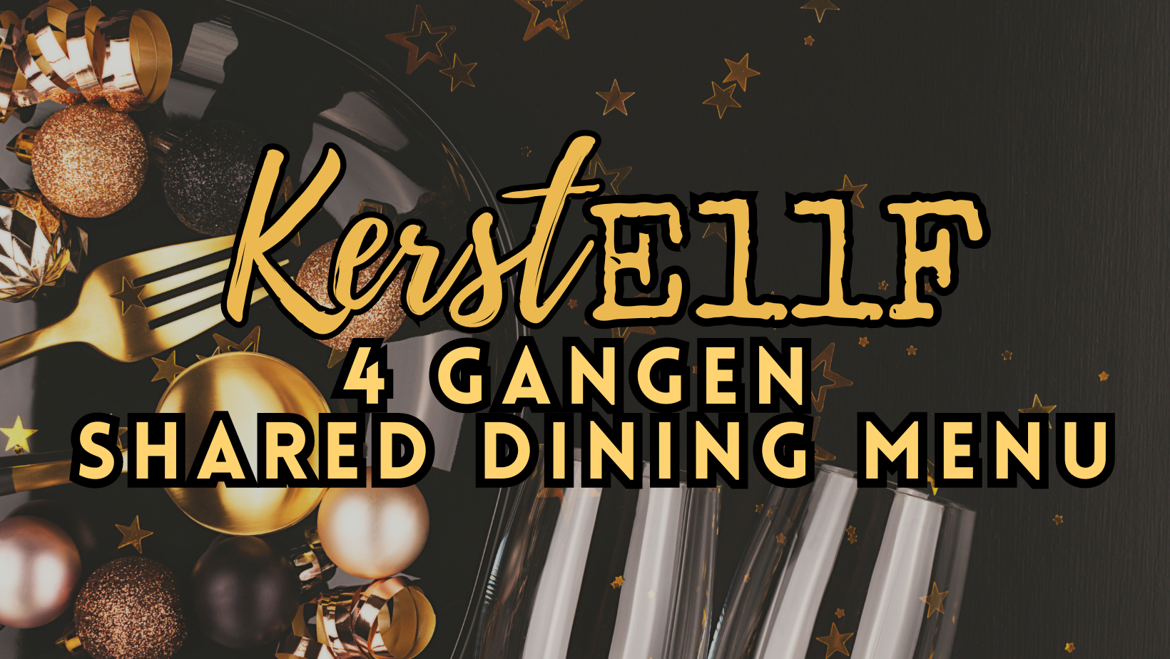 KERST @ E11F = 100% fully booked!